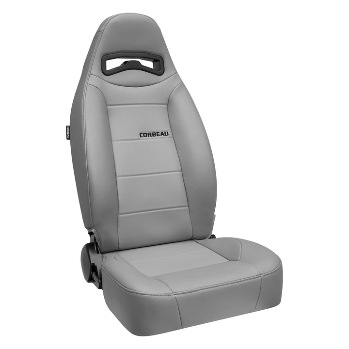 Moab Grey Vinyl/Perforated Vinyl (pair) Blemished – Corbeau