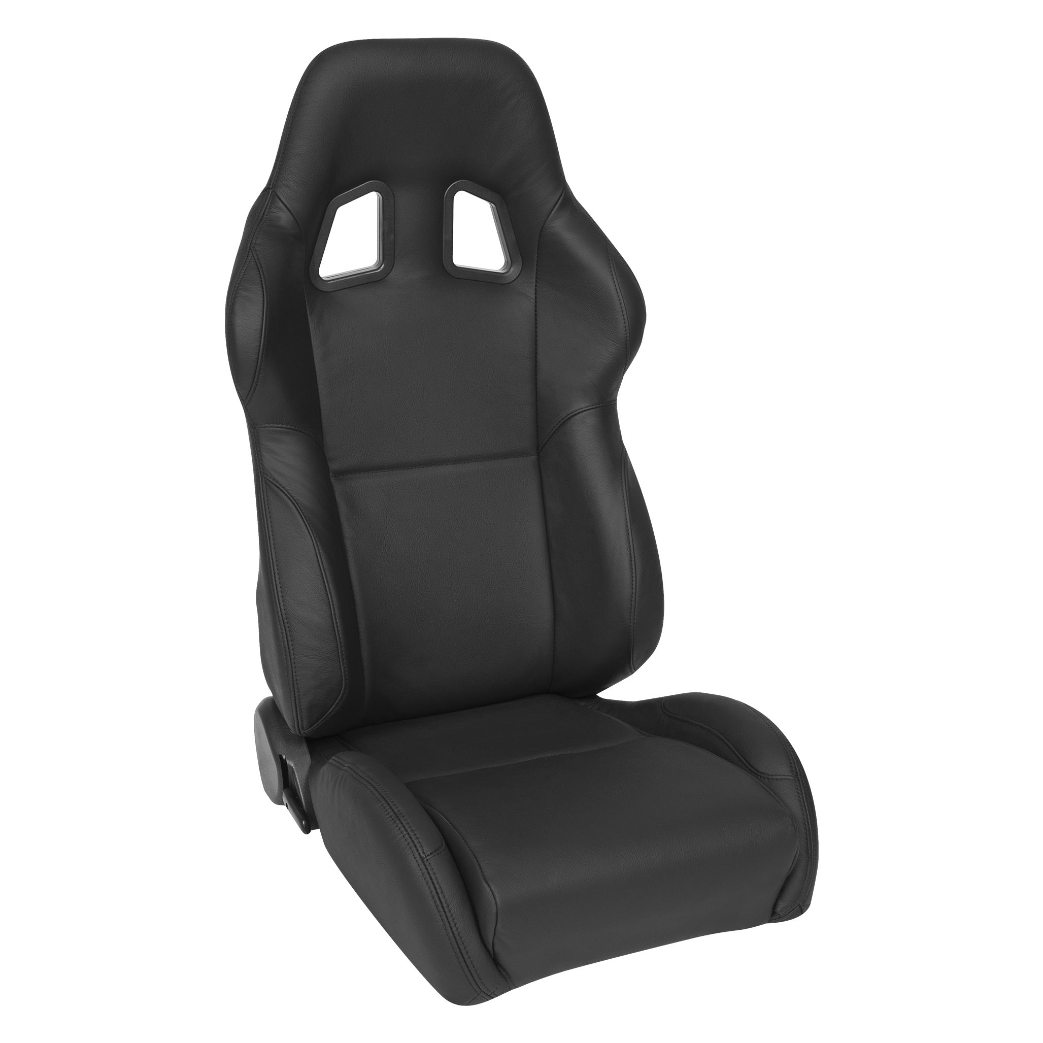 A4 Black Leather (driver) – Corbeau